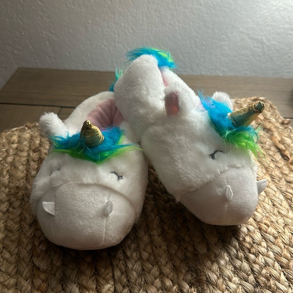 Shoes | Toddler Girl Unicorn Slippers | Poshmark